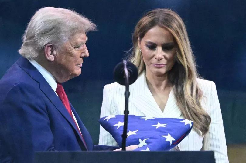 Donald Trump 'falls asleep' at his own military parade for 79th ...