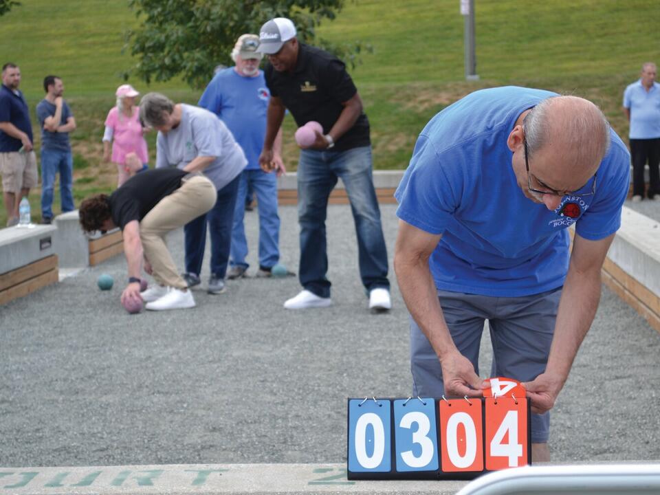 Johnston Senior Center holds its inaugural bocce tournament on the ...