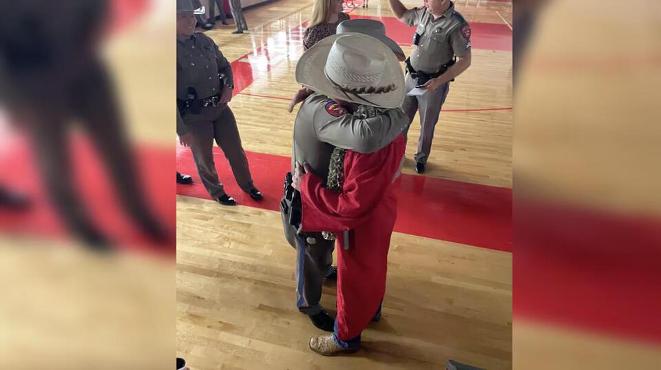 State troopers surprise son of fallen DPS Trooper Chad Walker at his ...