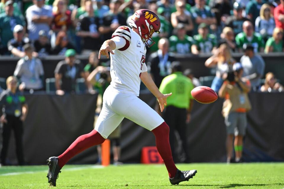 Washington Commanders’ Tress Way reveals why he gave No. 5 to Jayden ...