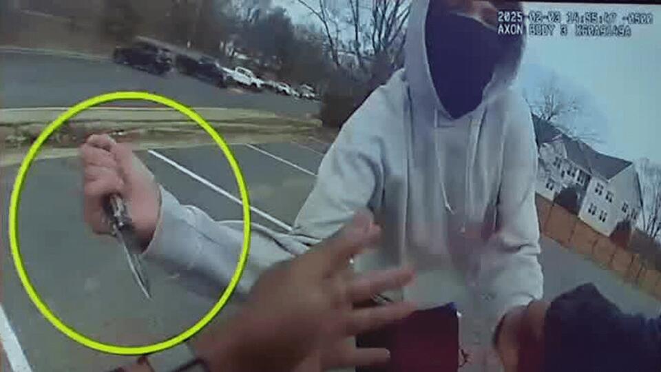 Body camera footage: 16-year-old charged with stabbing police officer ...