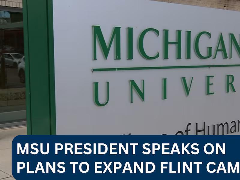 MSU presidents speaks on plans to expand Flint campus