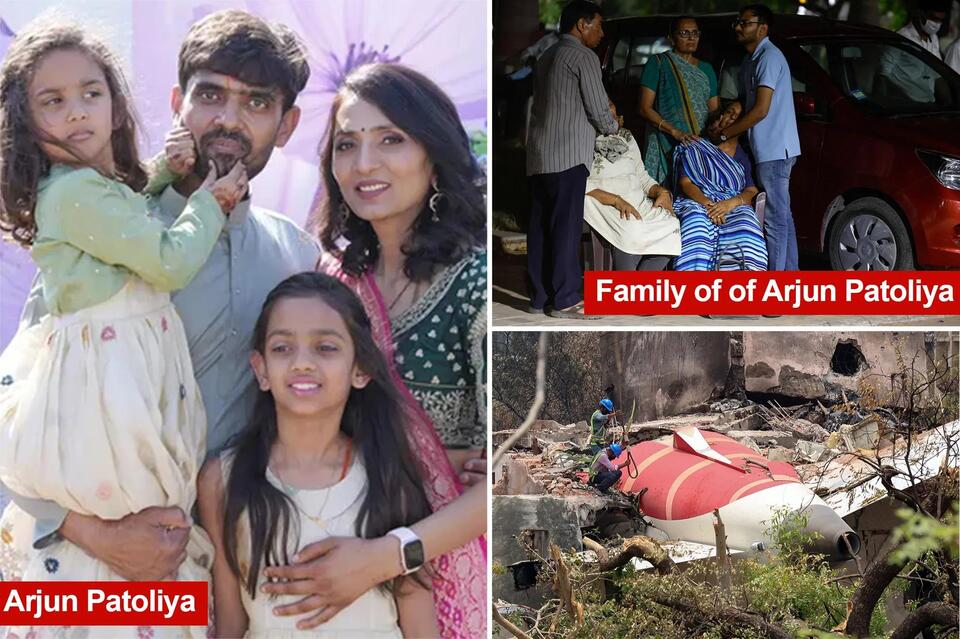 Young sisters orphaned after dad dies in Air India crash flying home from spreading mom’s ashes ...