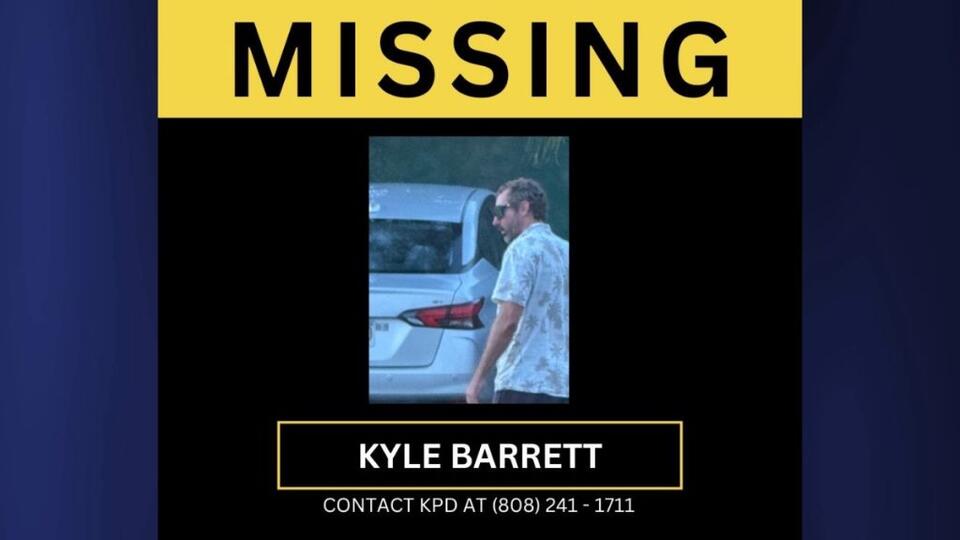 Kauaʻi Police seek public help in search for missing 37-year-old Kyle ...