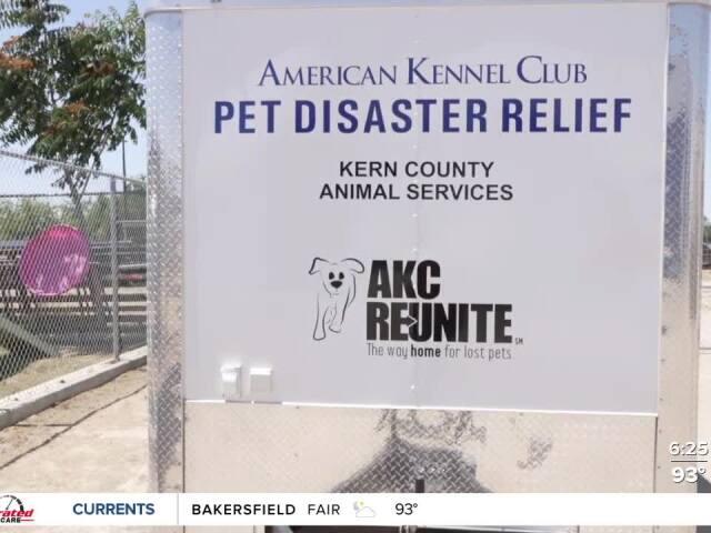 Kern County Animal Services shows off their new 'Disaster Trailer'