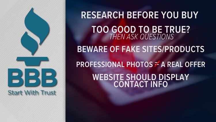 BBB warns: online purchase scams on the rise, especially on social ...