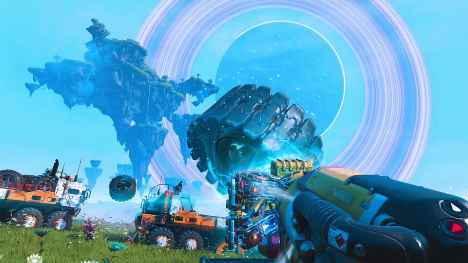 No Man's Sky gets a gravity gun in huge free 10th anniversary update ...