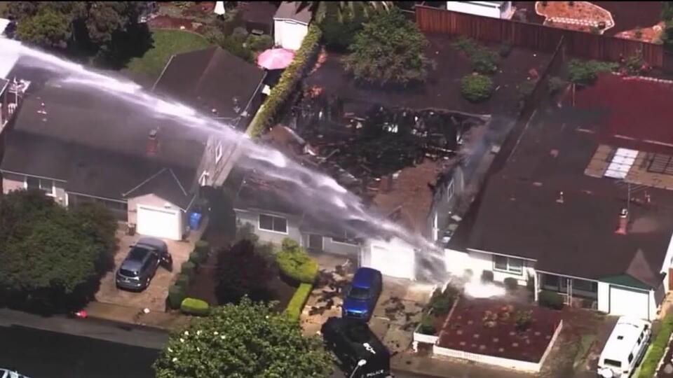 Santa Clara house on fire amid fatal shooting scene, police say - NewsBreak