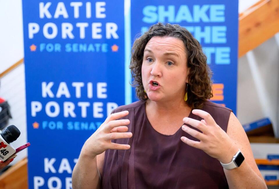 Who is Katie Porter? Former congresswoman threatens to walk out of TV ...