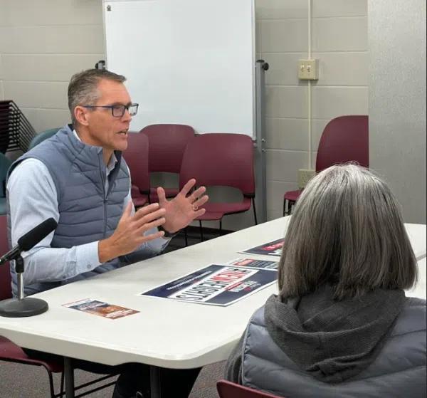 Iowa Republican Gubernatorial Candidate Randy Feenstra Makes Campaign ...