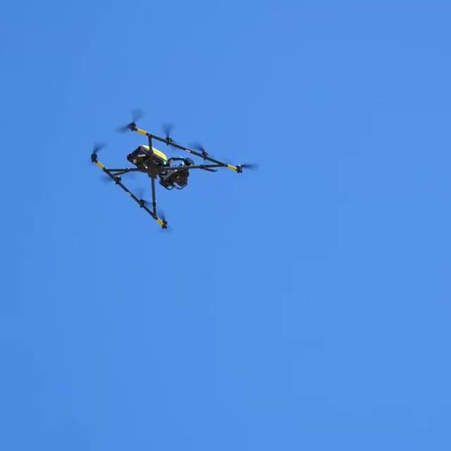 The @topcontoday Falcon 8 drone being demonstrated at the ...