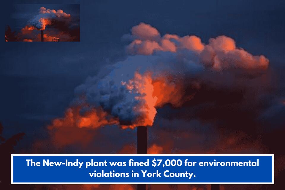 The New-Indy plant was fined $7,000 for environmental violations in ...