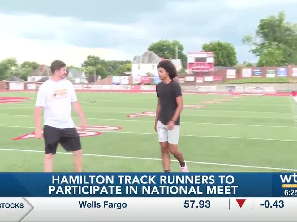 Hamilton Middle School track runners going national
