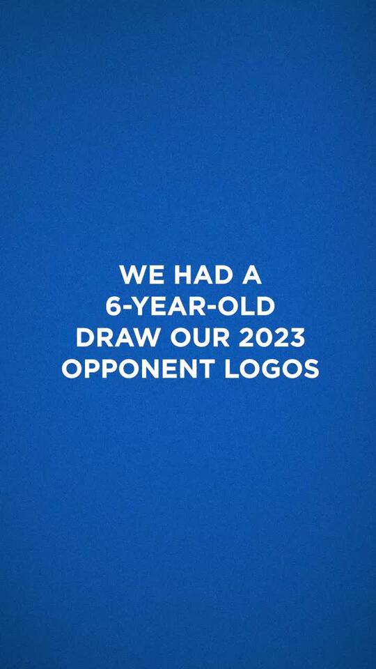 looks like an Italian man Were back guessing our 2023 opponent logos as ...