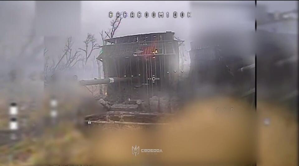 Russian Marines Welded Shipping Containers Onto Their Tanks. It Didn't ...
