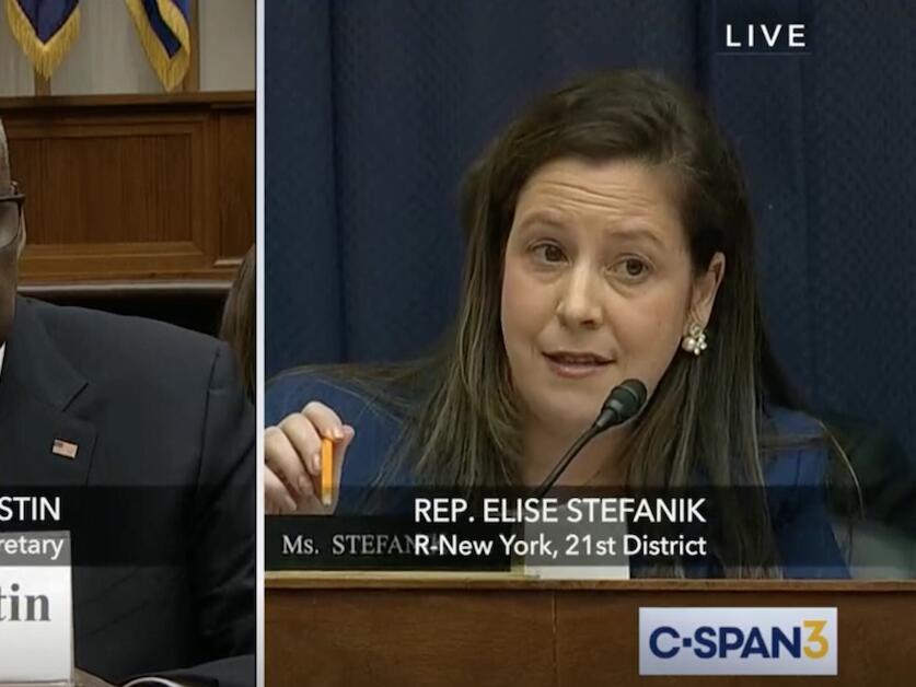 Elise Stefanik Grills Lloyd Austin Over Hospitalization Controversy ...