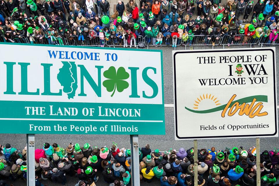 Illinois & Iowa’s St. Patrick’s Parade Is One Of A Kind In The US ...