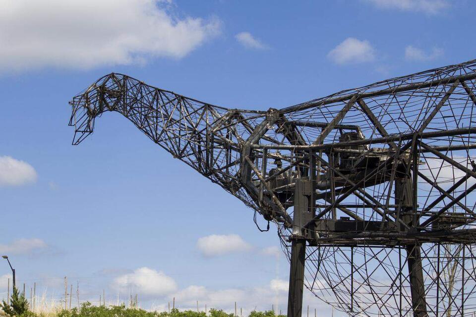 ‘Beyond repair:' Derby dinosaur attraction shifting gears after fire ...