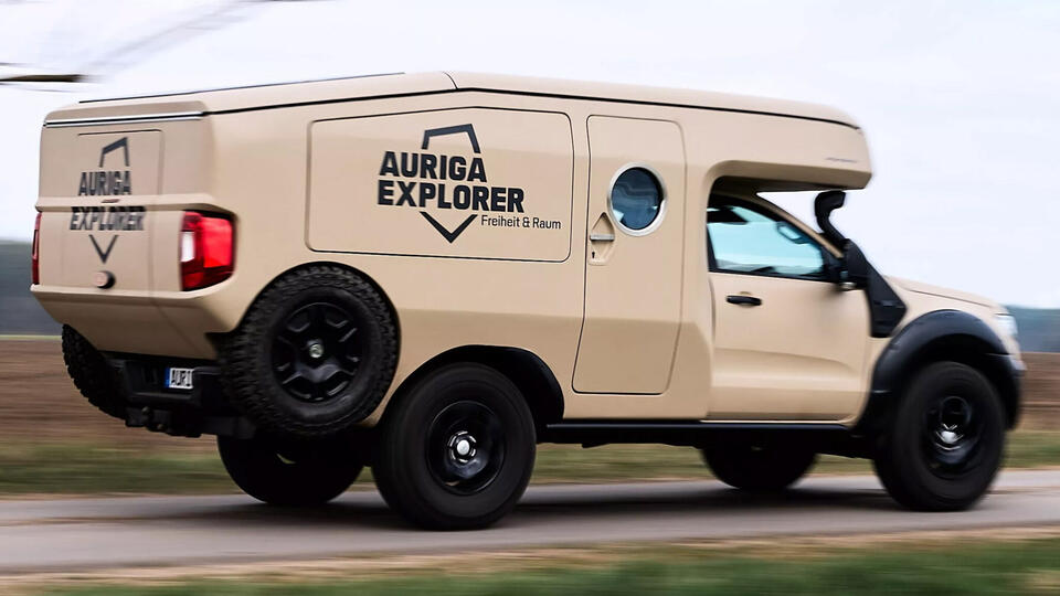 This Expandable Ford Mobile Home Makes The Cybertruck Look Normal ...