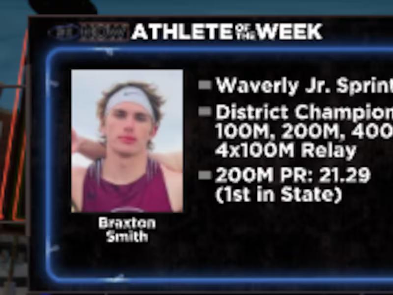 Athlete of the Week: Braxton Smith