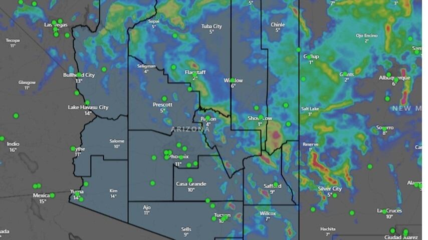 Arizona Snow Update: Over a Foot Possible in the White Mountains, Cold ...