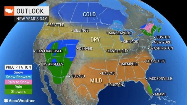 Storm to ring in the new year with severe weather, snow in central US ...