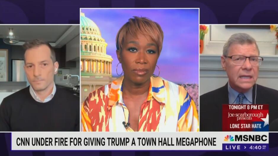 MSNBC Panel Rips CNN for Hosting Trump Town Hall: ‘This Is Not ...