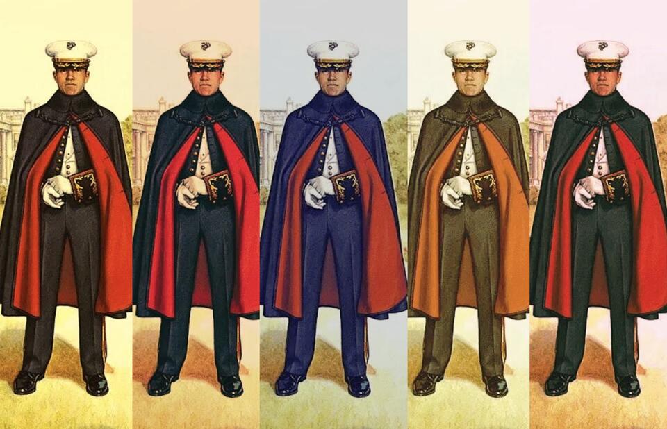 Attention, ladies: You can now wear the iconic Marine Corps boat cloak ...