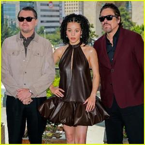 Leonardo DiCaprio, Chase Infiniti, Benicio del Toro Promote New Movie ...