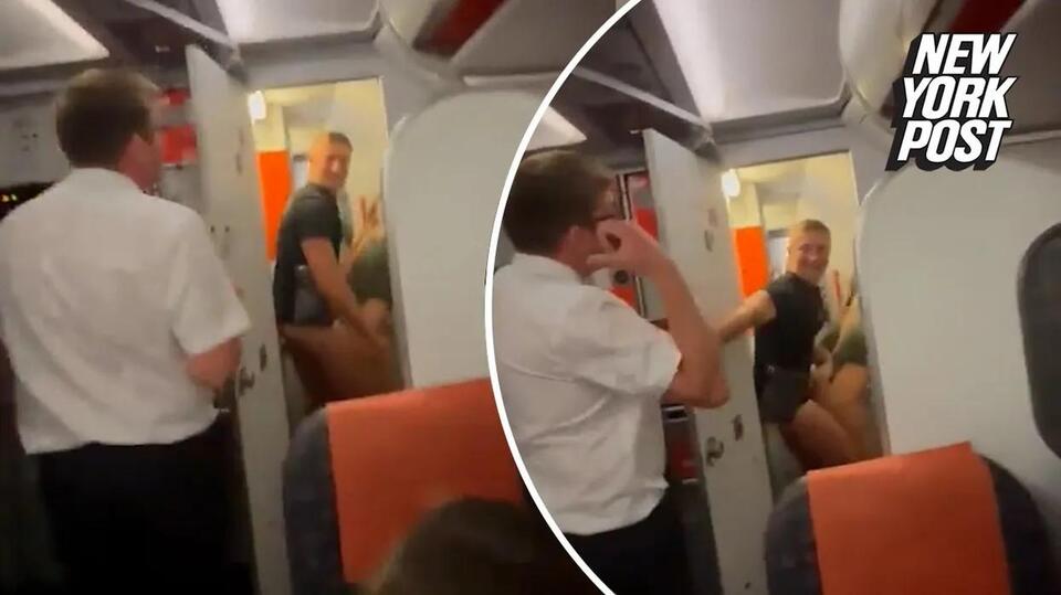 'Embarrassed' mum speaks out after son's 'mile high club' video goes ...