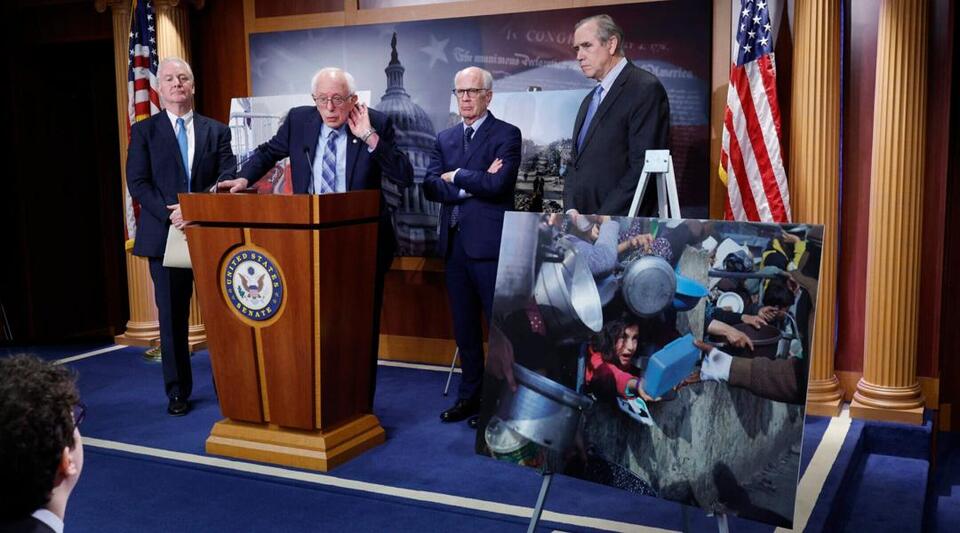 ‘It is genocide,’ Bernie Sanders says about Gaza, becoming the first US ...