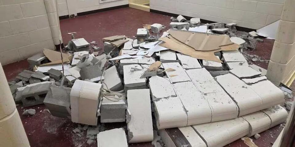 Compromised locker room wall led to collapse at Augusta Civic Center ...