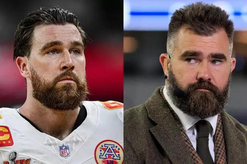 ‘Talladega Champion’ Jason Kelce Rubs It on Brother Travis Kelce’s Face ...