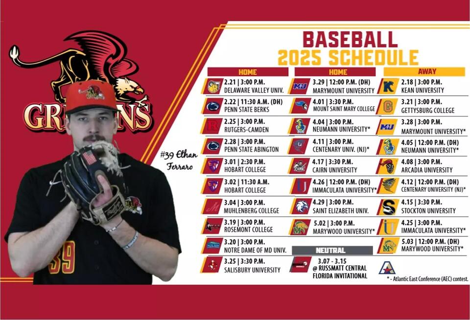 Coach Brooks Officially Releases 2025 Gwynedd Mercy Baseball Schedule ...