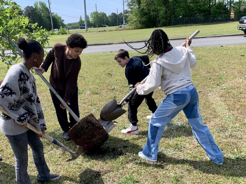 Wellcome students hope Arbor Day project plants a seed