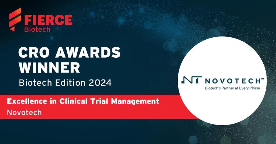 Novotech Named a Fierce CRO Award Winner in the Excellence in Clinical ...