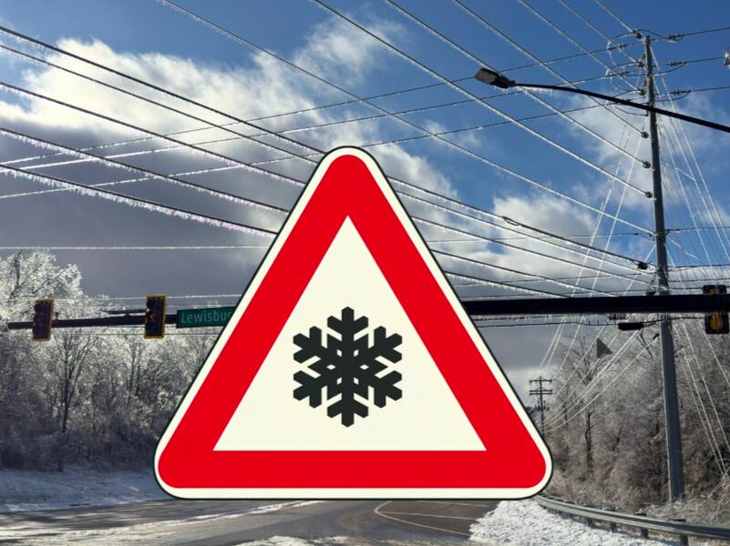 Williamson County Deputies Warns of Falling Ice From Power Lines ...