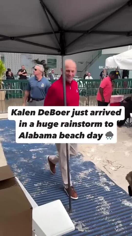 Alabama head coach Kalen DeBoer arrived right in the middle of a huge ...