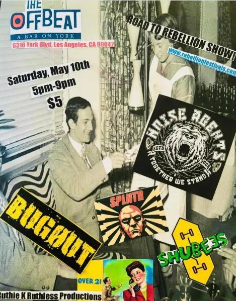 PHOTO GALLERY: Bugout at The Offbeat Bar on May 10th, 2025, by Louie ...