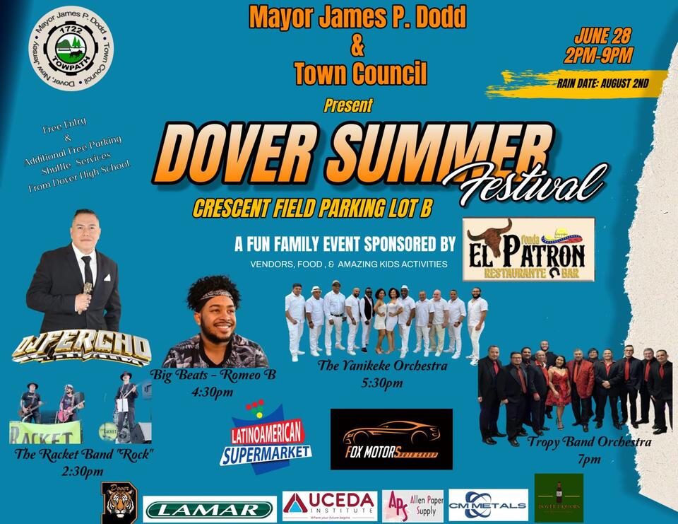 Dover Summer Festival set for June 28 with live music, food and family ...