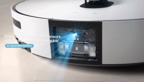 Samsung Bespoke AI Jet Bot Steam Ultra Robot with AI Liquid Recognition ...