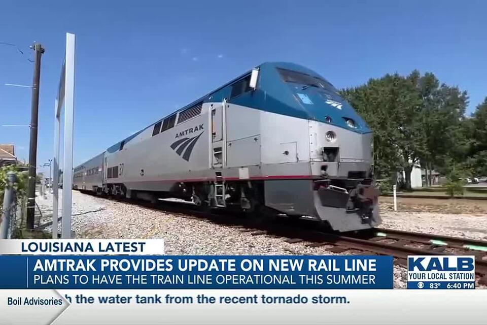 Amtrak provides update on new rail line - NewsBreak