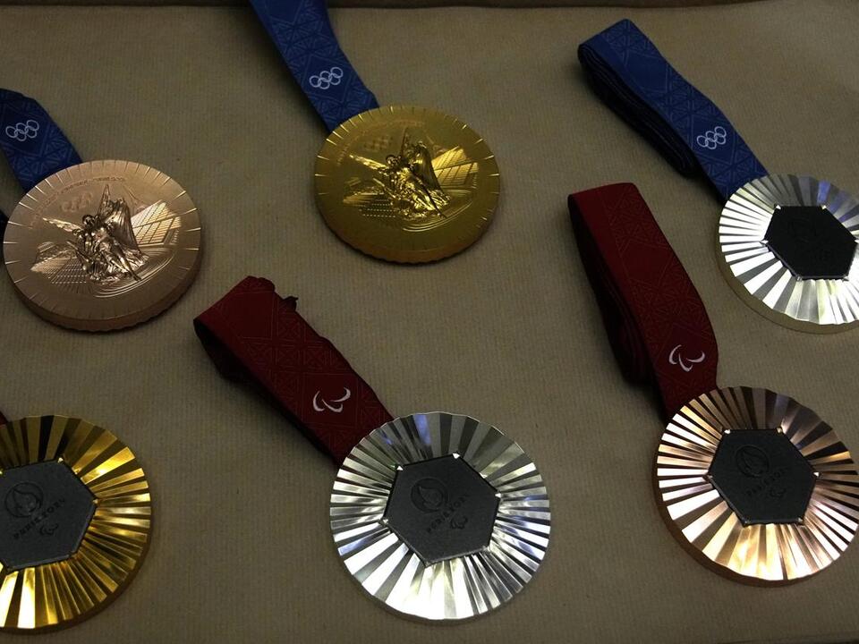 What's behind the design of the medals for the Paris Olympics?