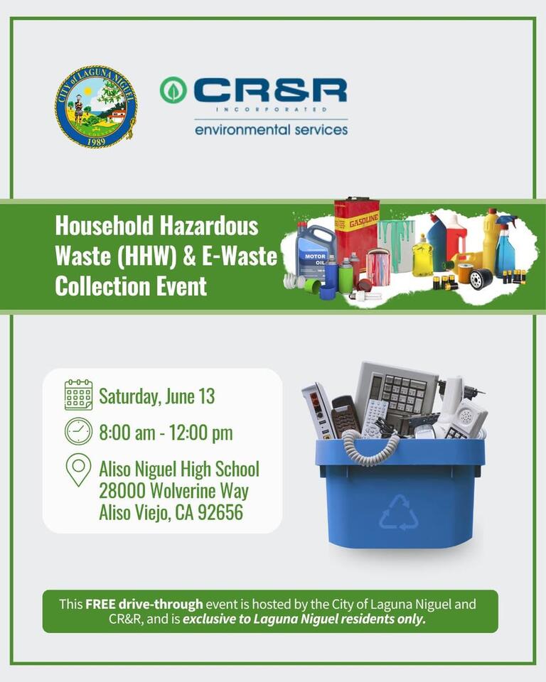 Hazardous Waste Drop-Off Set for June 13 - NewsBreak