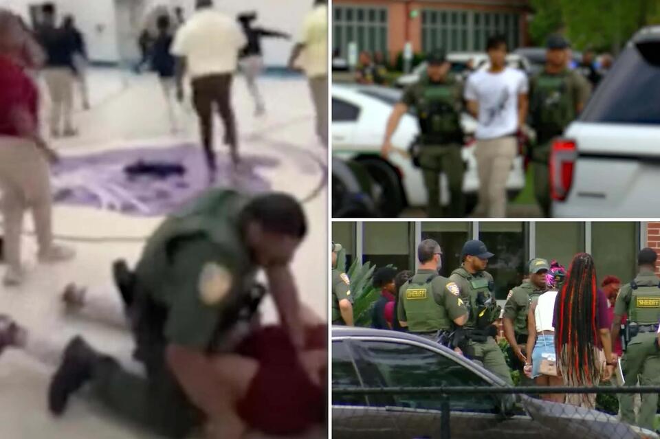 Massive fight among 200 students, parents at Louisiana high school ends ...
