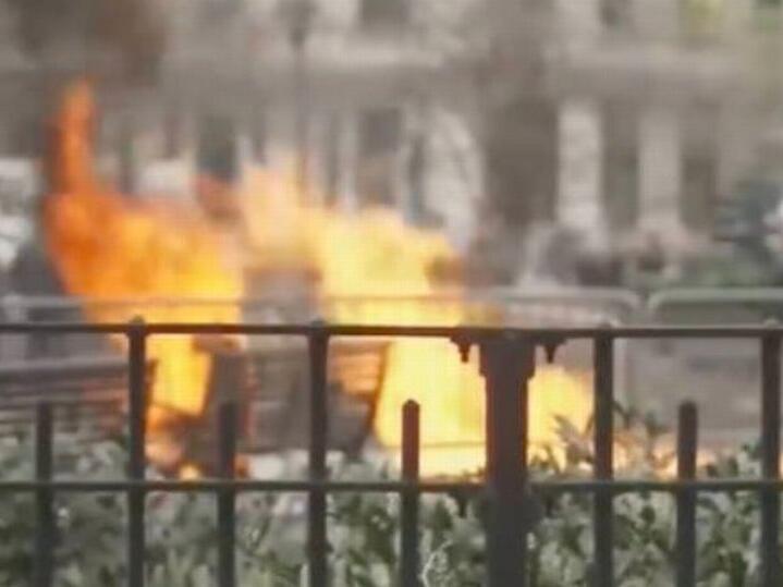 Max Azzarello dies hours after setting himself on fire outside Donald ...