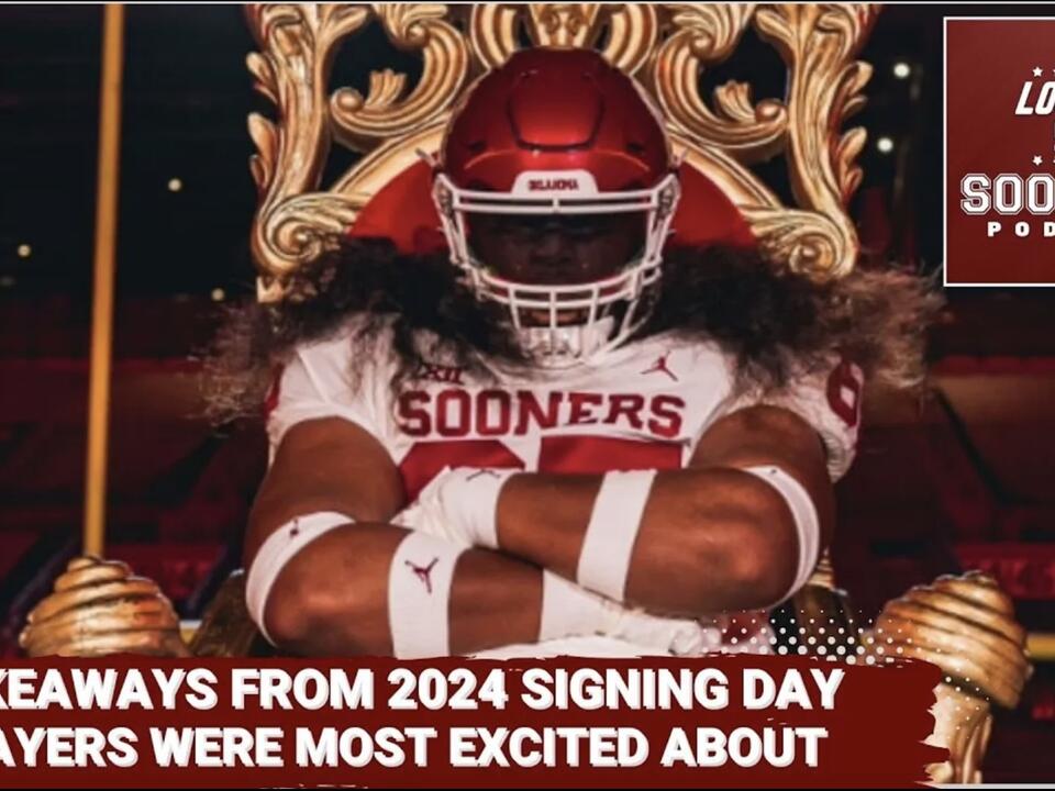 Takeaways from the Oklahoma Sooners great early signing day! David ...