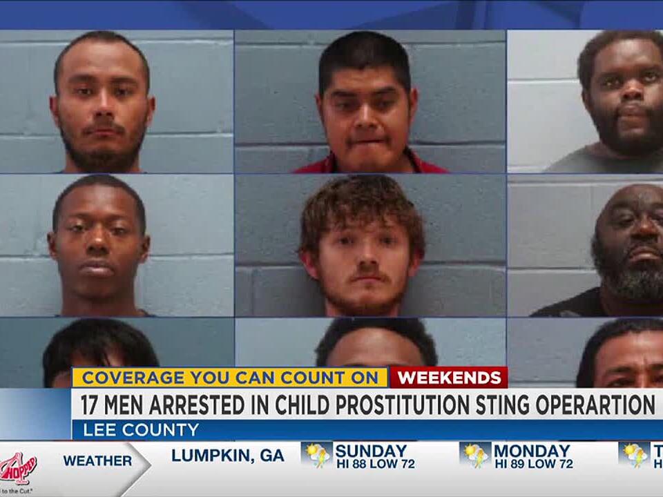 17 charged in Lee County child prostitution sting 17 charged in Lee County child prostitution sting
