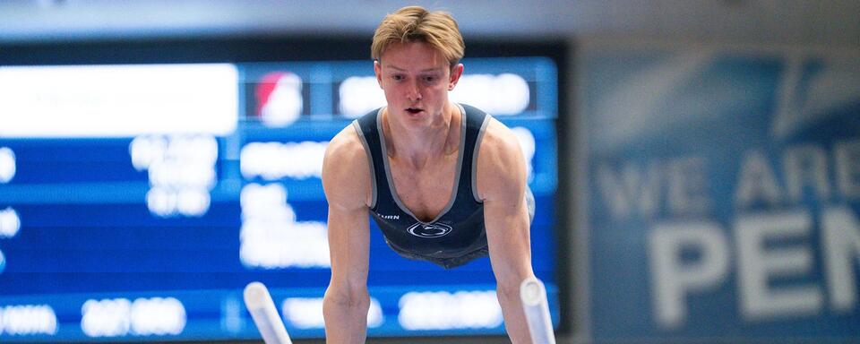No. 6 Men’s Gymnastics Posts Two Team-High Rotation Scores En Route to ...
