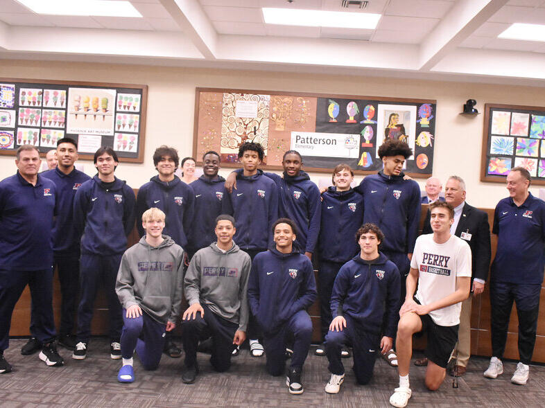 Perry boys hoops honored by Chandler school board